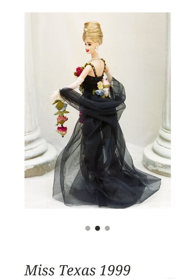 OOAK Ninimomo Barbie Doll Miss TEXAS 1999 Perfect Condition COA Beauty ...