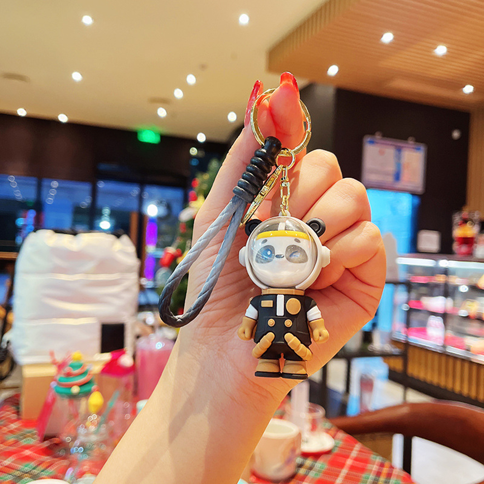 Car Key Ring Cartoon Bag Decor Space Aerospace Animal Doll Key Chain | eBay