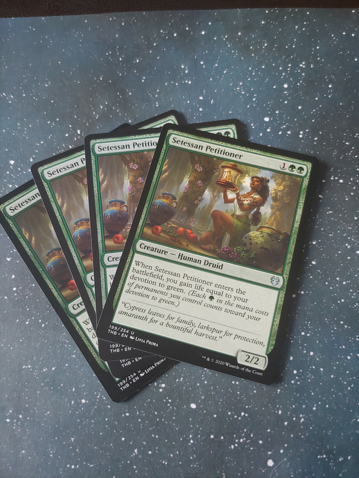 SETESSAN PETITIONER X4 Theros Beyond Death THB Magic MTG MINT CARD | eBay