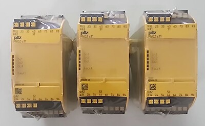 CONTACT EXPANSION 751111 PNOZ S-11-C24VDC-8N/O - 1N/C PILZ s11 SECURITY ...
