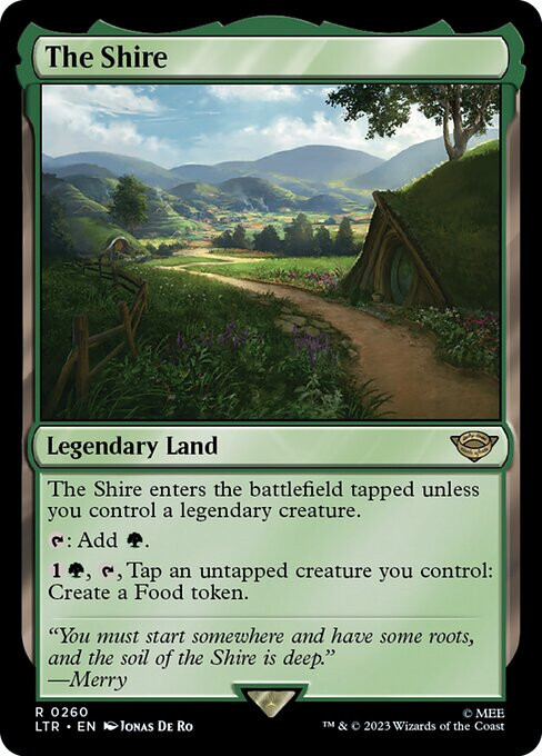 The Shire 260 Universes Beyond: the Lord of the Rings: Tales of Middle ...