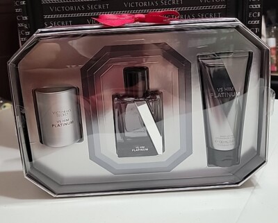 3 Piece Gift Set~ Victoria’s Secret HIM VS Platinum 1.7oz Cologne | eBay