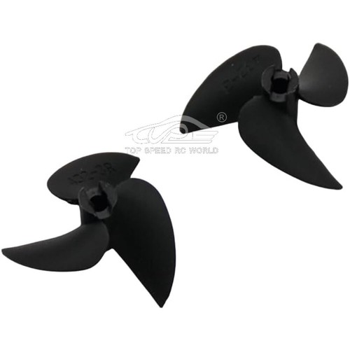 Rc Boat Propeller 3 Blades Nylon Positive Reverse Propellers Kit For ...