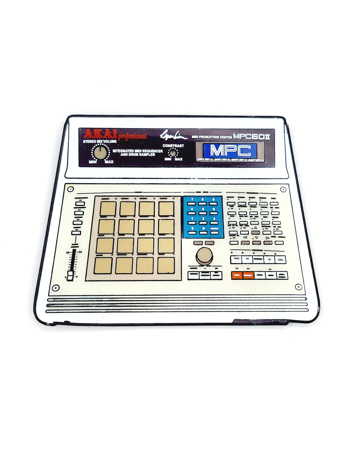 Limited Akai MPC 60 Lapel Pin Edition Rare Vintage Badge | eBay