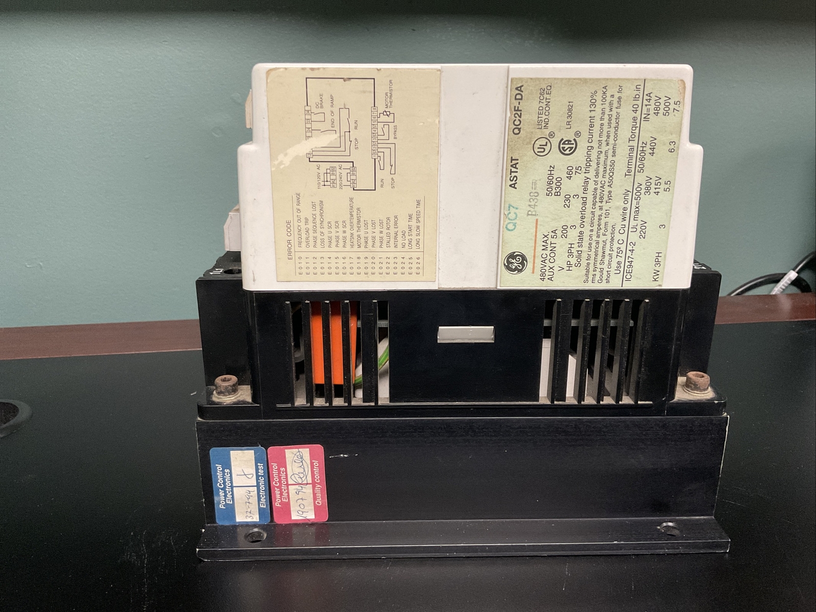 GE Solid State Overload Relay Astat 480V | QC2F-DA | | eBay