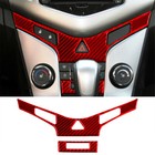 29pcs Red Carbon Fiber Full Interior Sticker Trim Set For Chevrolet ...