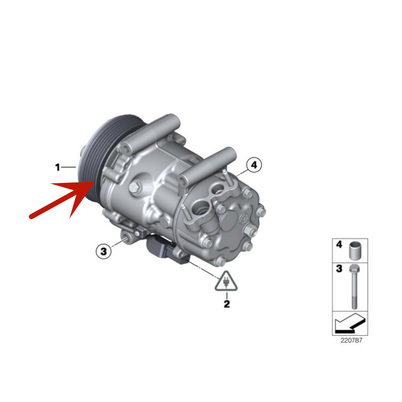 OEM Dayco Belt 11287604014 for MINI Cooper Paceman Countryman 2011-2015 ...