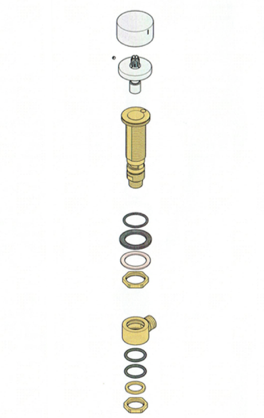 Dornbracht 'Deque' Lever Tap Deck Valve Anti Clockwise-Closing Hot ...