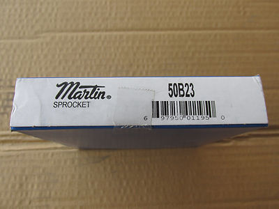 Martin 50B23 Sprocket 23 Teeth 5" Dia 3/4" Bore NEW!!! in Factory box ...
