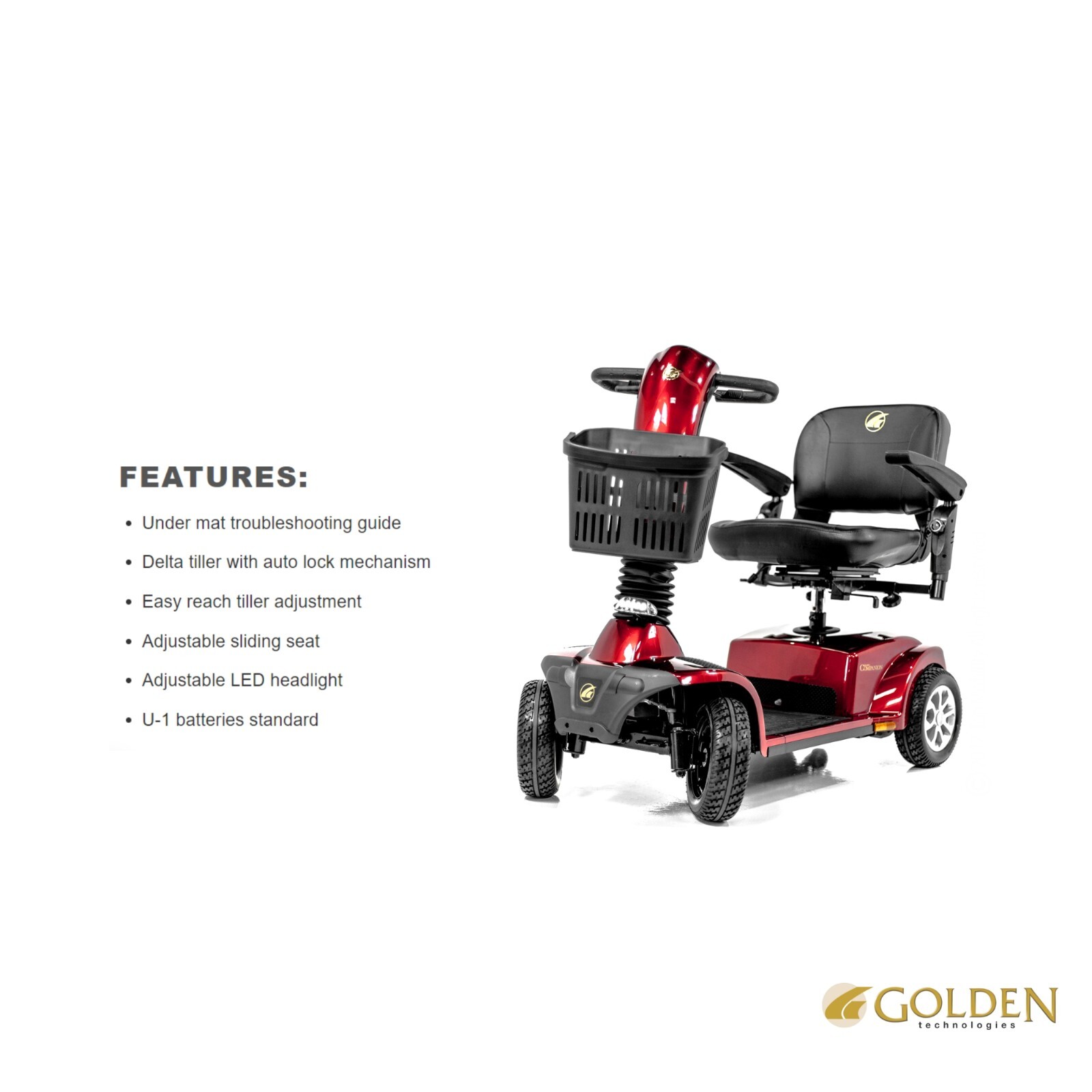 Golden Companion 4-wheel mobility scooter GC440 | eBay