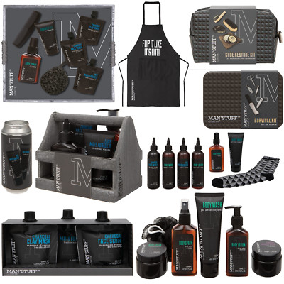 Men's Bath & Body Toiletry Gift Sets Man 'Stuff Christmas Xmas Gifts ...