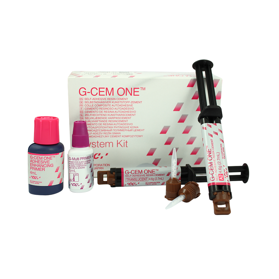 GC G-CEM One Universal Resin Cement System Kit Self Adhesive Dental ...