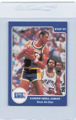1985 Star Lite All-Stars #8 Kareem Abdul-Jabbar NM/MT *DA8996/A | eBay
