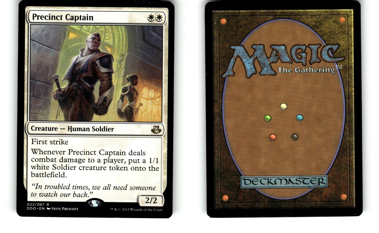 MTG Duel Decks: Elspeth vs. Kiora Precinct Captain DDO 022/067 R NM/MT | eBay