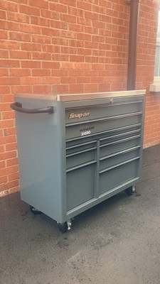 Snap On 40 Roll Cab Grey Tool Box Storage | eBay UK