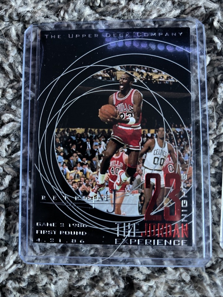 Ungraded Micheal Jordan Cards Plus One Graded 10th Anniversary Jordan ...