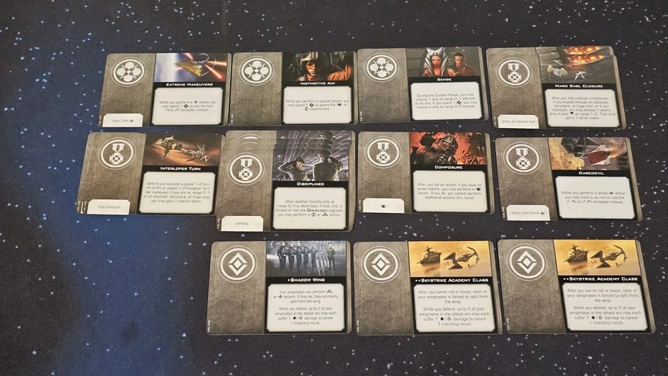 Star Wars X-wing Miniatures Skystrike Academy Squadron Pack 2.0 | eBay