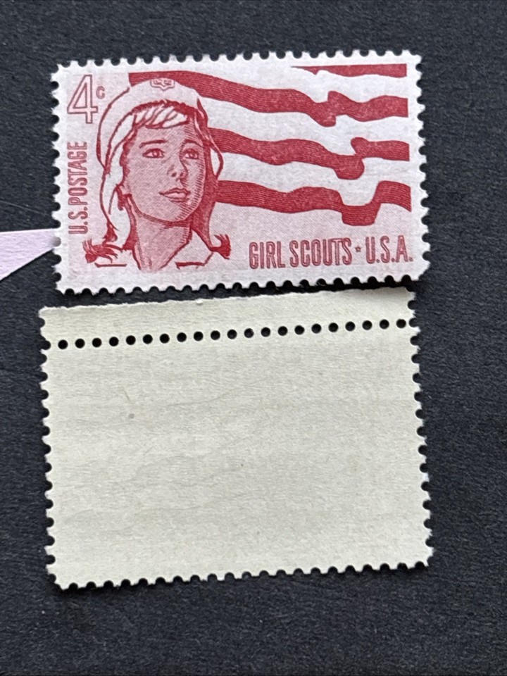 56860 Stamp US Sc#1199 4c MNHOG Rare Full Image Offset Color Back Error ...