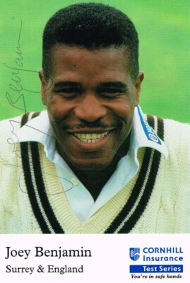 JOEY BENJAMIN SURREY / ENGLAND SIGNED CORNHILL CARD 4 X 6 INCH | eBay ...