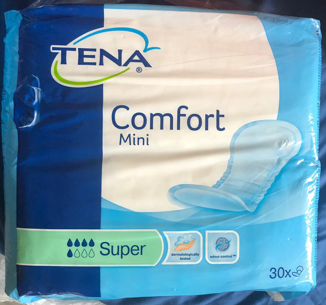 TENA+Comfort+Mini+Super+Pack+of+30+Incontinence+Pads+-+Green+%28761717 ...
