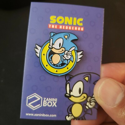 Sonic The Hedgehog - Sega Enamel Pin (New) | eBay