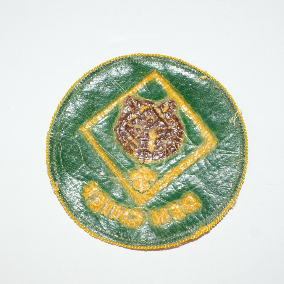 Den Chief Patch 1970s Green Background 3" Round Vintage Boy Scout | eBay