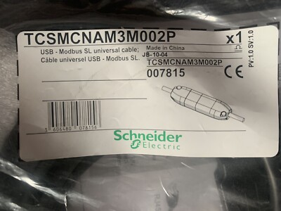 câble de programmation TCSMCNAM3M002P de Schneider | eBay