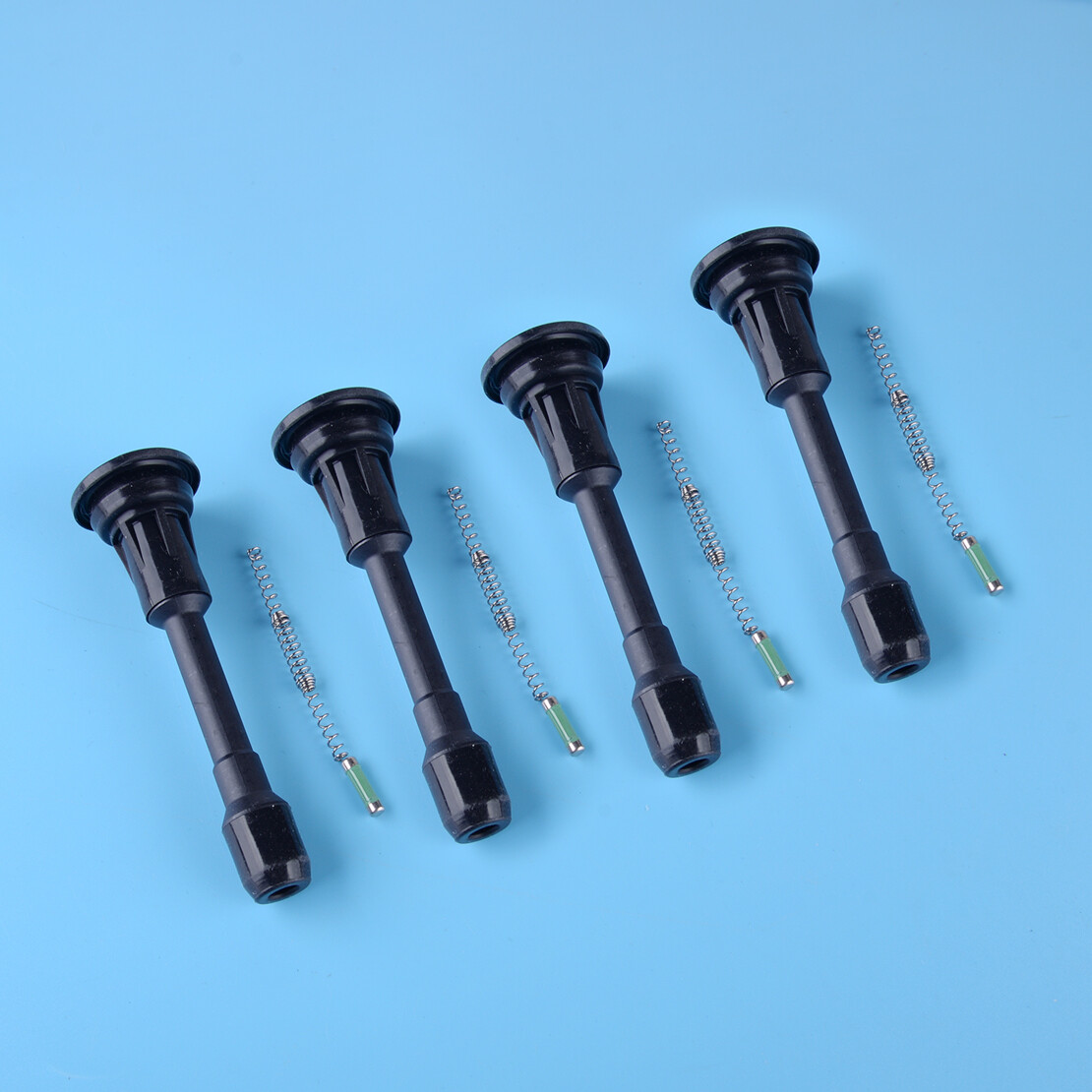 4Sets Ignition Coil Rubber Boot & Spring Fit For Infiniti FX37 FX50 M37 ...
