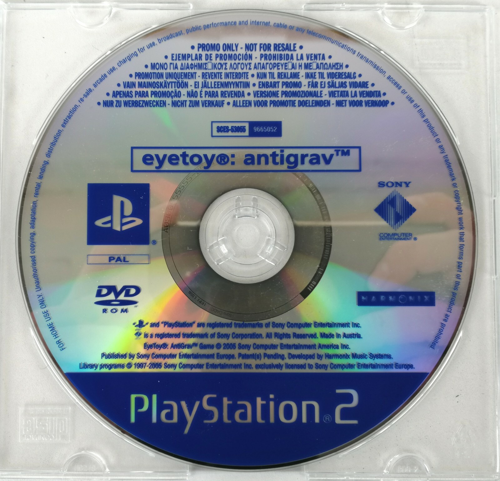 EYETOY: ANTIGRAV - Play Station 2 - Promo - Rare | eBay