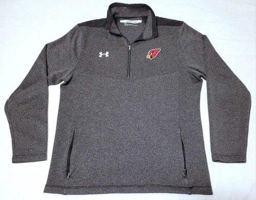 TEAM ISSUED Arizona Cardinals NFL Robertson Under Armour ColdGear 1/4 ...