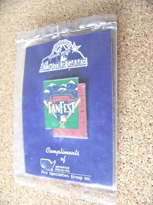 1998 FanFest July 5 pin AS All-Star Game Colorado Rockies MLB ltd ...
