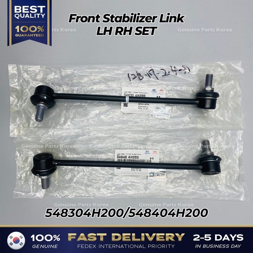 ⭐Genuine⭐ Front Stabilizer Link LH RH SET 548304H200 548404H200 for ...