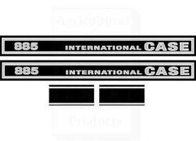 Made to Fit International Fits Case IH Tractor 885 Hood Decal Set | eBay