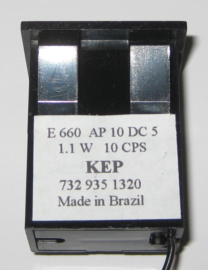 KEP E660 Electro Mechanical Compact 6 Digit Counter - 5 V DC - 10 CPS ...