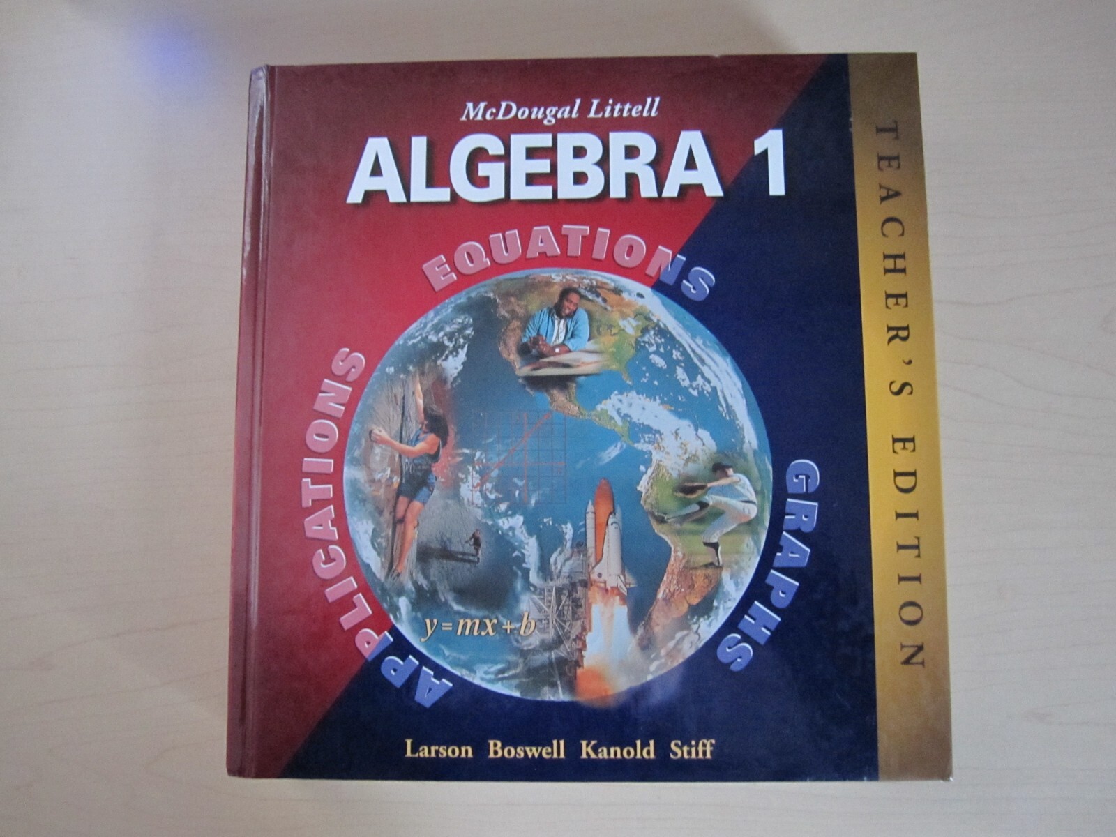 McDougal Littell Algebra 1 Student & Teacher Edition Larson Boswell ...
