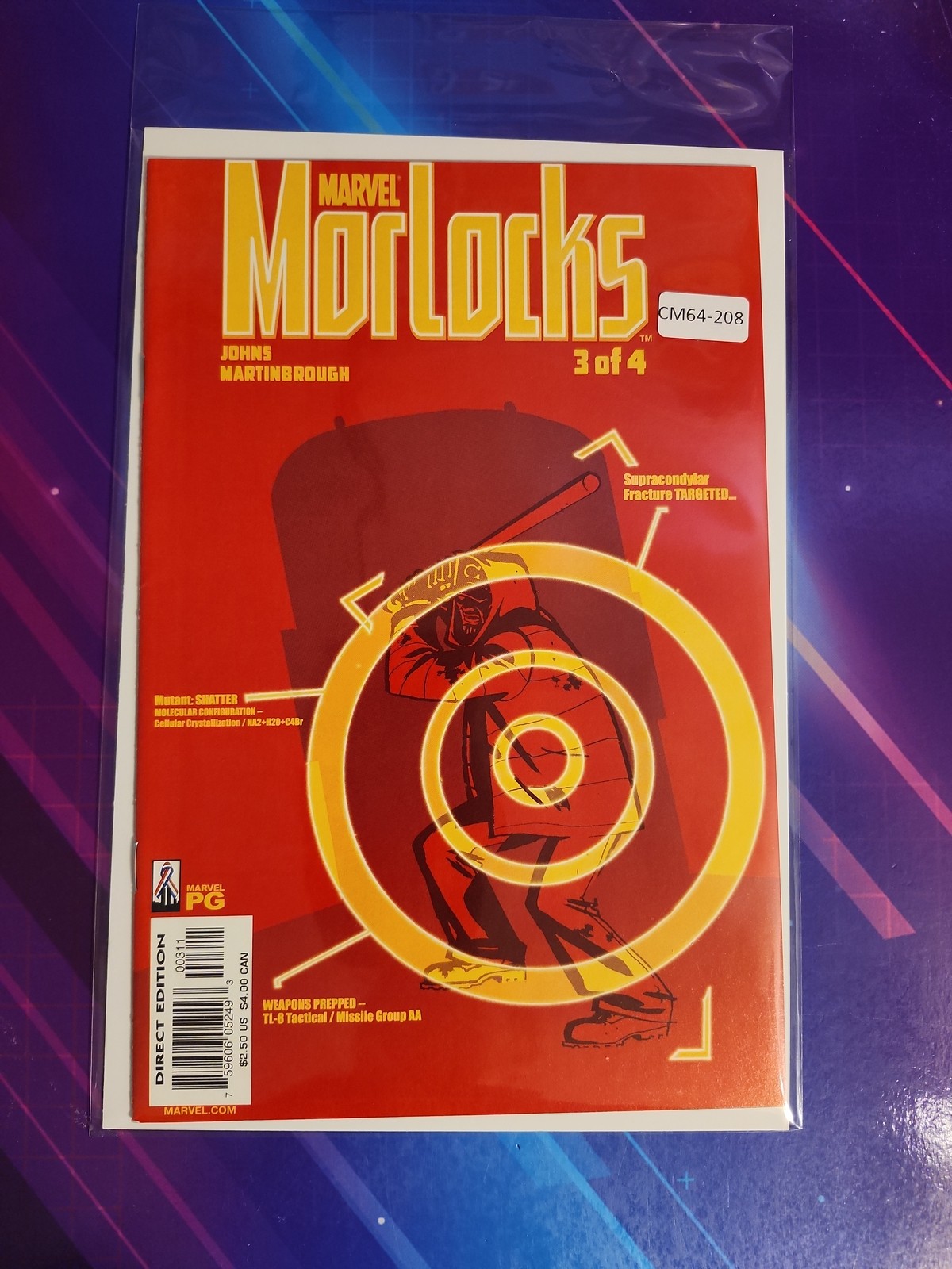 MORLOCKS #3 MINI HIGH GRADE MARVEL COMIC BOOK CM64-208 | eBay