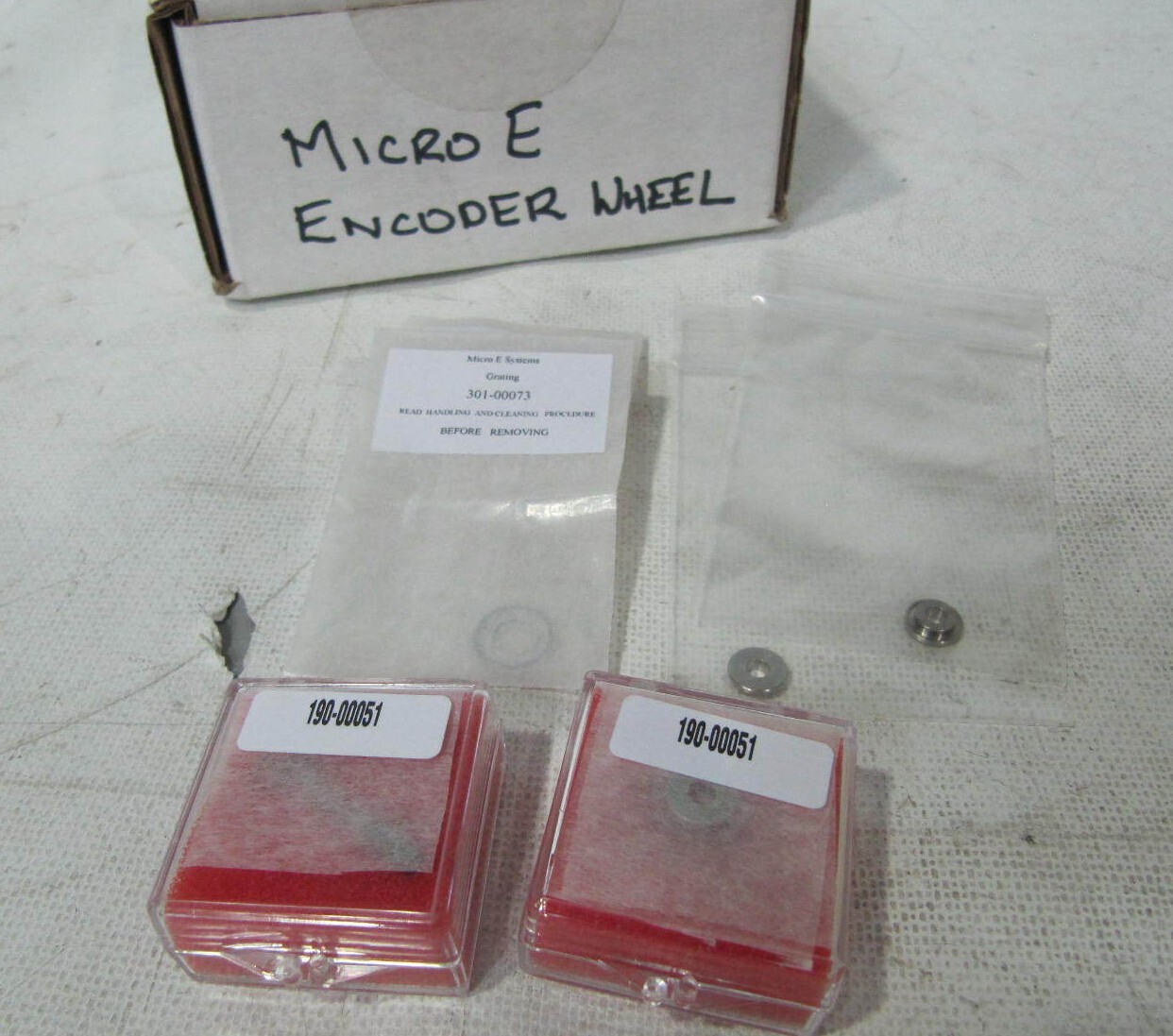 (NEW) MicroE Systems Optical Encoder Spare Parts 301-00073, 403-00082 ...