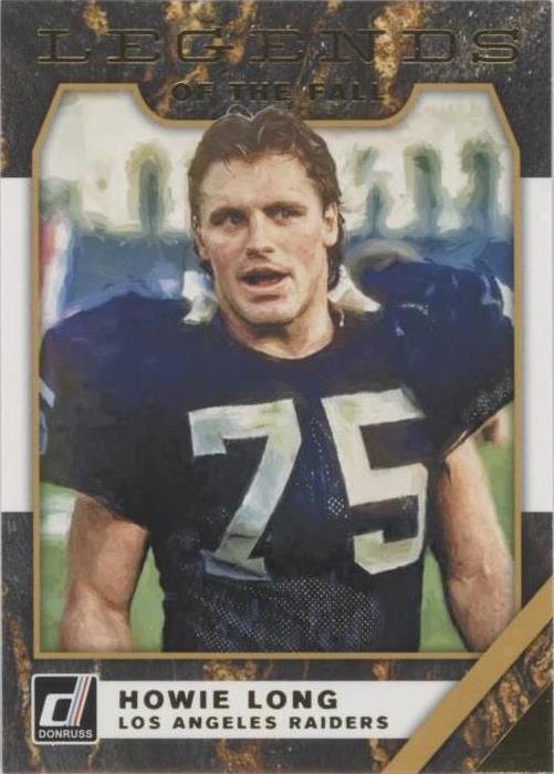 2019 Panini Donruss - Legends of the Fall Howie Long #LF-18 for sale ...