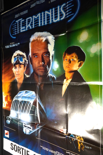 TERMINUS ! johnny hallyday affiche cinema rare model preventive ! | eBay