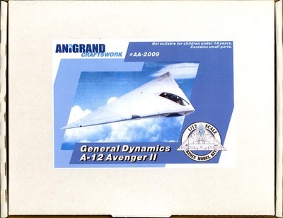 Anigrand Models 1/72 GENERAL DYNAMICS A-12 AVENGER II Fighter Prototype ...