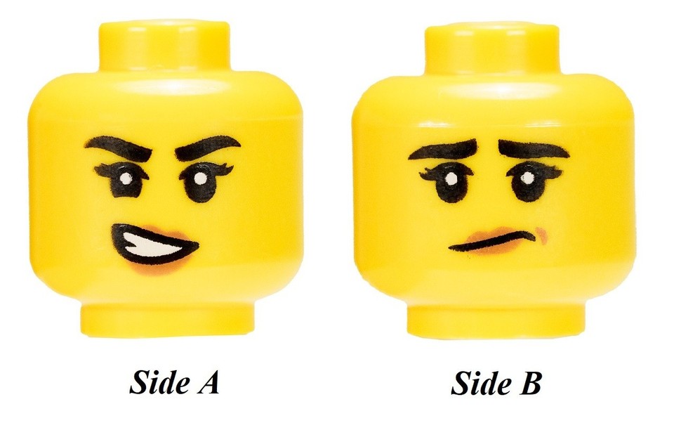 ☀️LEGO GIRL HEAD you pick female women MINIFIG minifigure mini figure ...