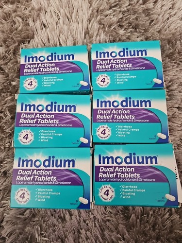 Imodium DUAL ACTION 6 X 6 | eBay UK