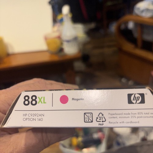 HP 88XL(C9392AN) MAGENTA HP-OFFICEJET PRO K550",K550DTN,(EXP. Dec 2011 ...