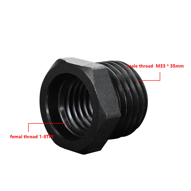 1PC Chuck Insert Adapter M33 x 3.5 To 1-8 tpi Woodworking Lathe Spindle ...
