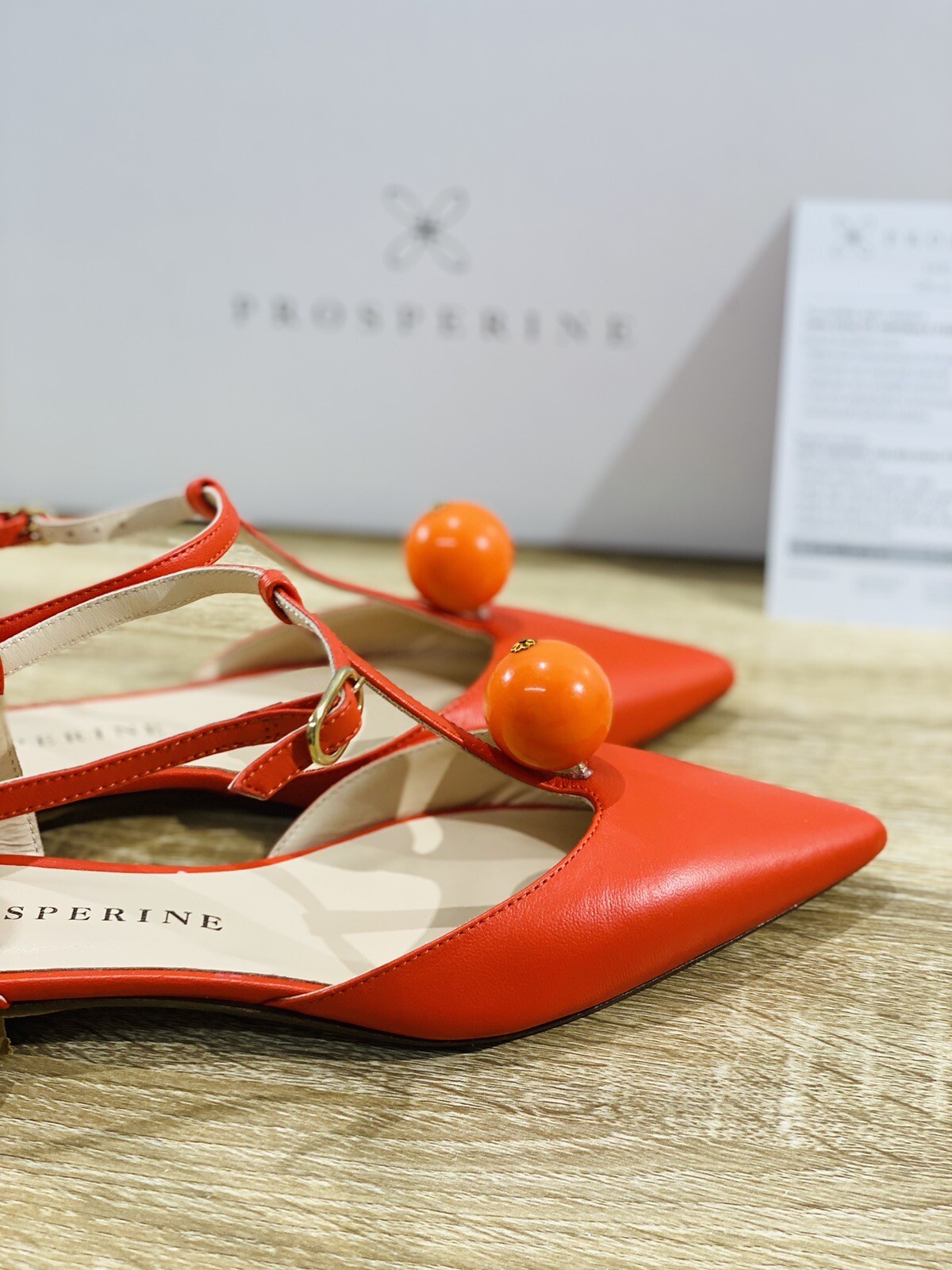 Prosperine Femme Ballerine Fait à la Main Italy Travaillé Sac Cuir ...