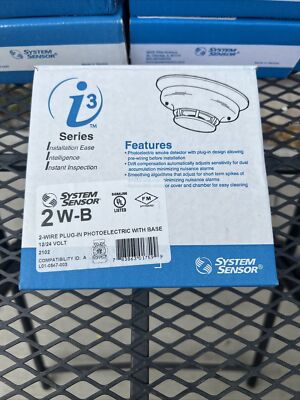 Smoke Detectors - System Sensor Model