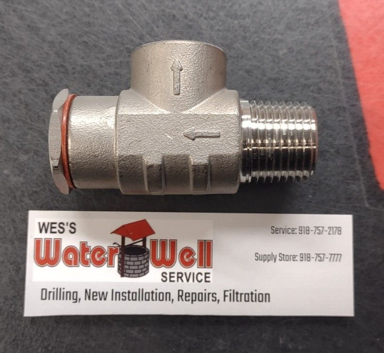 New Merrill Stainless Steel 1/2" Pres. Relief Valve for Water Well ...