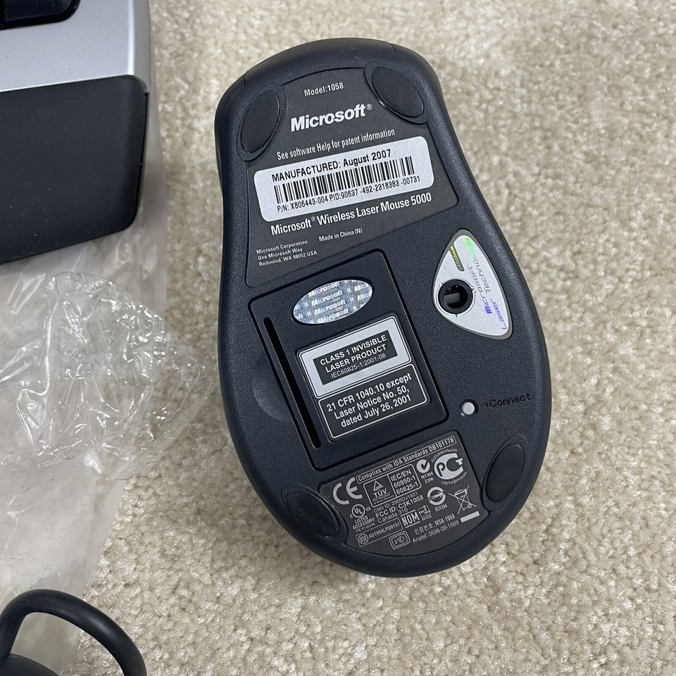 Microsoft Wireless Optical Desktop 4000 Comfort Curve Keyboard ...