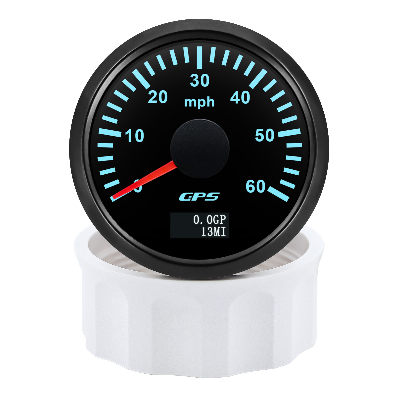 2" 52MM GPS Speedometer 60MPH Gauge Waterproof for Boat Car Truck ATV ...