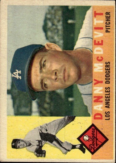 1960 Topps #333 Danny McDevitt | eBay